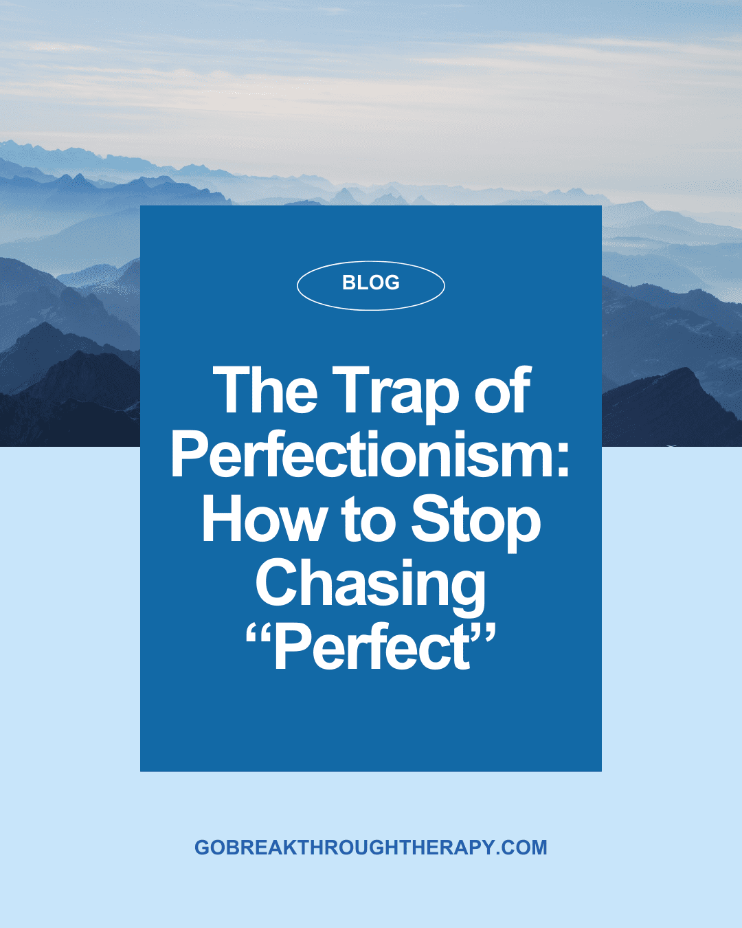 The Trap of Perfectionism: How to Stop Chasing “Perfect” and Start ...